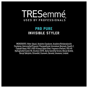 TRESemmé Pro Pure Sulfate Free Shampoo, Conditioner and Styler To Repair Damage and Add Volume Damage Repair Sulfate Free, Paraben Free and Dye-Free Hair Care 3 Count