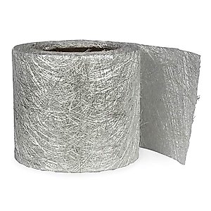 Fibre Glast Fiberglass Chopped Strand Mat – Strong, Easy to Use & Lightweight Glass Fiber for Structural Reinforcement & Repair Kits — 1.5 Ounces, 4 Inches Wide, 10 Yard Long Roll, Made in USA