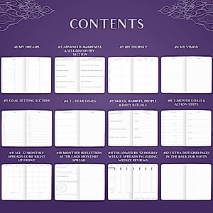 Legend Planner PRO Hourly Schedule - Weekly & Daily Organizer with Time Slots. Appointment Book Journal for Work & Personal, A4 (Purple)