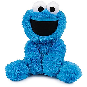 GUND Sesame Street Official Cookie Monster Take Along Buddy 13'' Polyester Plushie Stuffed Kids Toy, For Kids Ages 1 and Up, Blue