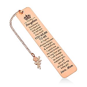 Valentines Day Gifts for Daughter from Mom Wedding Gifts for Women Stepdaugher from Mom Dad Valentines Wedding Gift for Teens Girls 16st 18st 21st Birthday Gifts for Teens Graduation Gifts for Girls