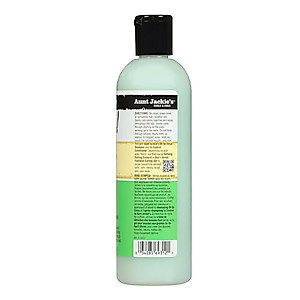 Aunt Jackie's Curls and Coils Quench Moisture Intensive Leave-In Hair Conditioner for Natural Curls, Coils and Waves, Enriched with Shea Butter, 12 oz
