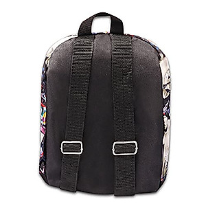 Fast Forward New York Disney Nightmare Before Christmas Mini Backpack for Women -- Canvas Purse Shoulder Bag Adults, Teens