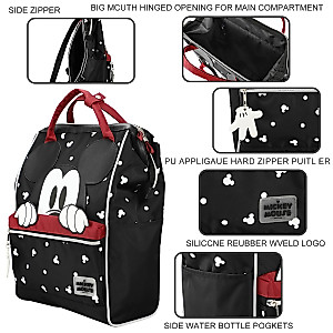 Disney Mickey Mouse Peek-a-Boo Backpack