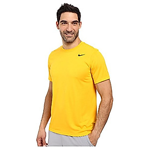 NIKE Men's Dry Legend 2 Tee, University Gold/Black/Black, Medium
