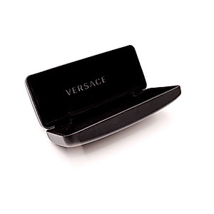 Versace Eyeglass Case + Bundle with eSHADES Luxury Eyewear Kit