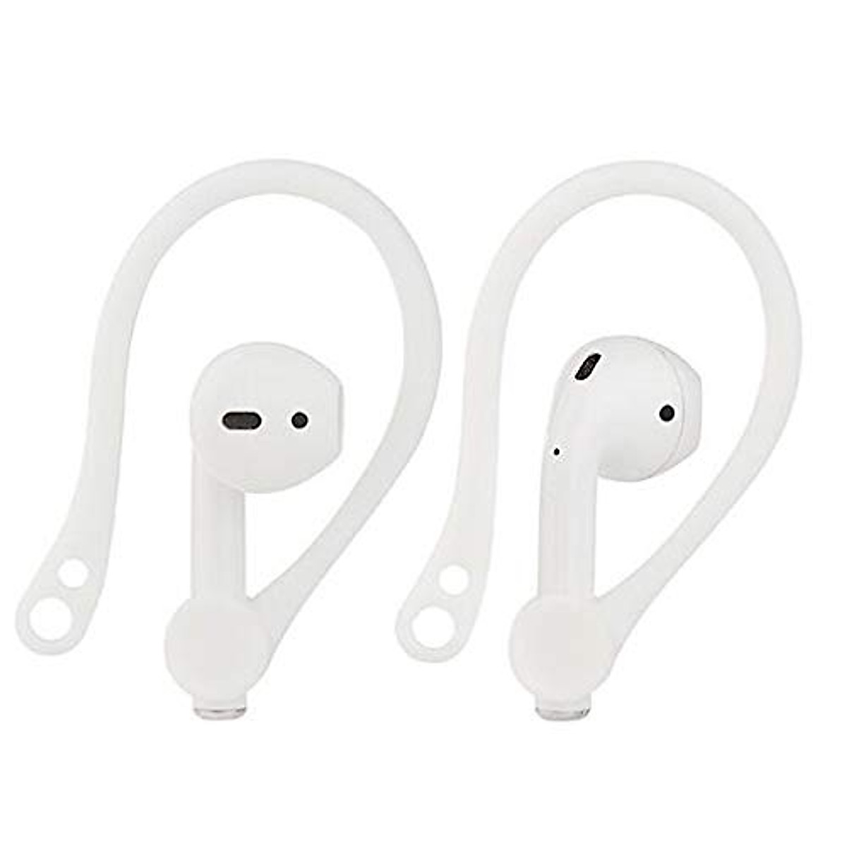BLLQ Ear Hooks Compatible with Air Pods [Anti-Drop][Comfortable] [Fit] [Durable], Compatible with AirPod1 & 2 Earbud Ear Hook ，White