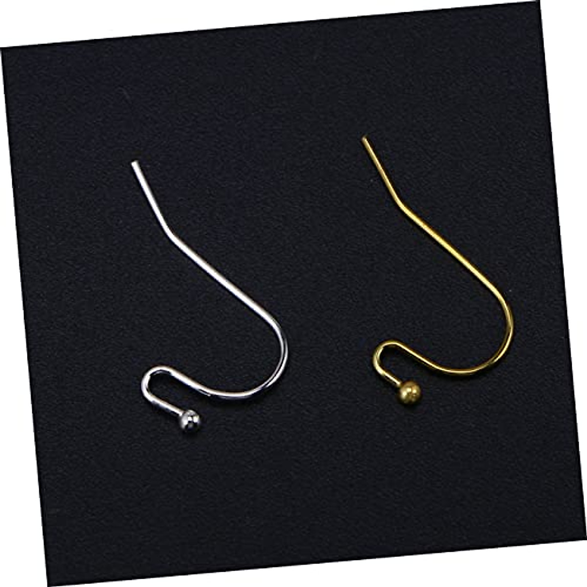 TEHAUX 200pc Earring Wire Hooks for Jewelry Making DIY Earrings Kit Beaded Studs Ear Hooks for Earrings Ear Plug Jewelry Accessories