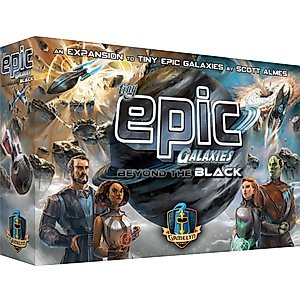 Gamelyn Games Tiny Epic Galaxies: Beyond The Black Space Board Game Expansion - Expand Your Galaxy