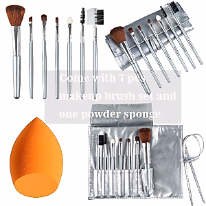 Gorgeous Me Make Up Palette Eye Shadow 63 Colors Eyeshadow Pallet Pigmented Matte Shimmers Metallic Blendable Waterproof with Makeup Brush and Powder Blender