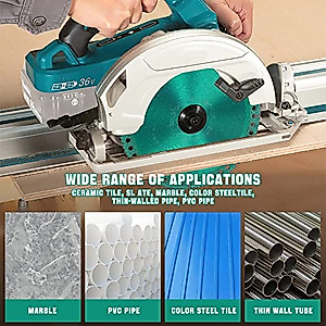 Composite Multifunctional Cutting Saw Blade for Angle Grinder, 3Pcs Ultra-Thin Diamond Circular Saw Blade Ceramic Tile Marble PVC Cutting Disc