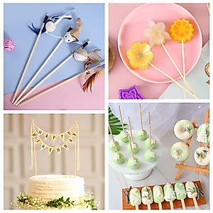 150 Pcs Dowel Rods, 1/8 x 12 Inch Wooden Dowels Craft Wood Sticks Unfinished Natural Bamboo Dowling Rods for Crafts and DIYers