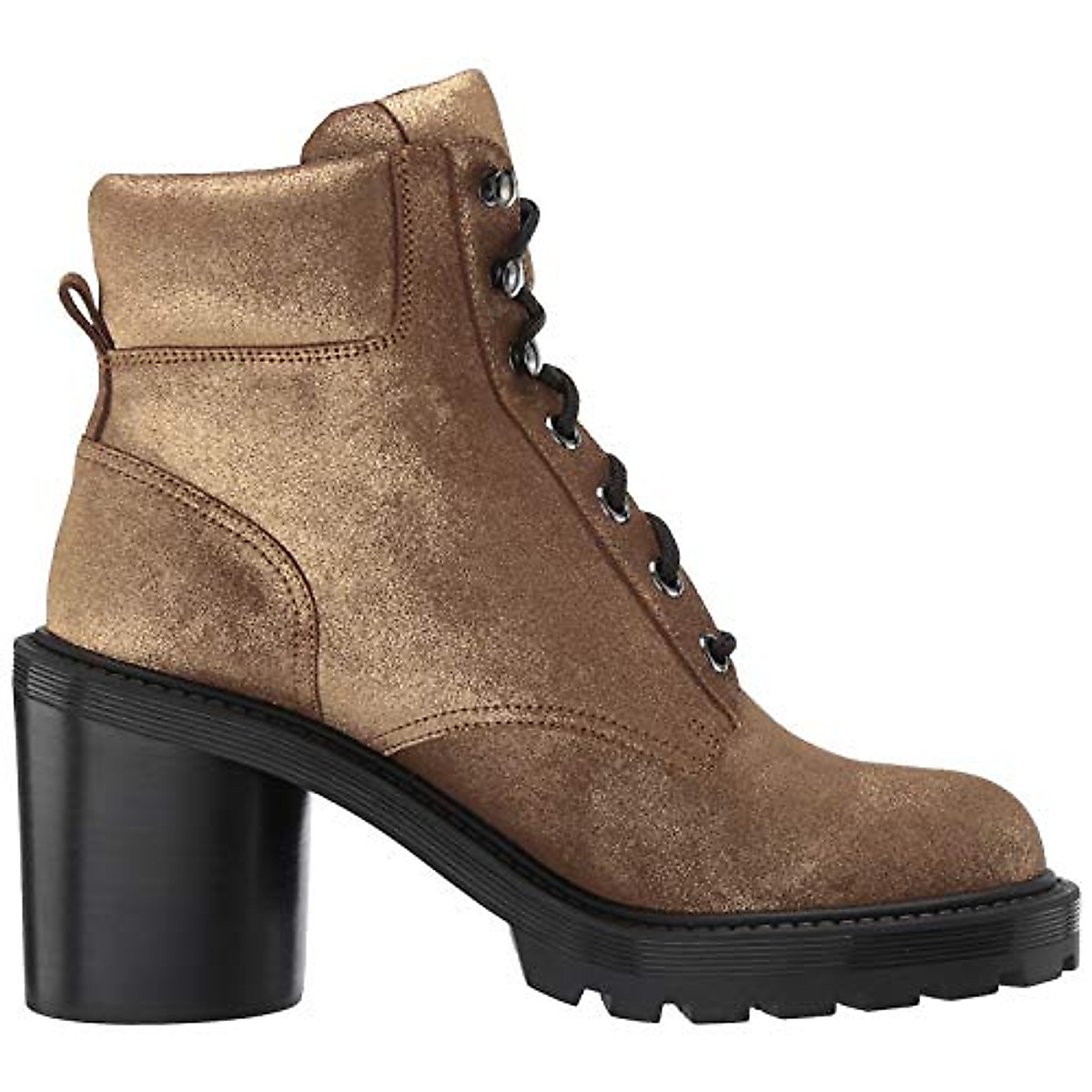 Marc Jacobs Women's Crosby Hiking Boot Ankle, Gold, 36.5 M EU (6.5 US)