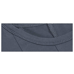 Necooer Women's Casual Loose T-Shirt Dress Plain Pleated Long Dress Short Sleeve Round Neck Midi Dress (X-Large, B-Gray)