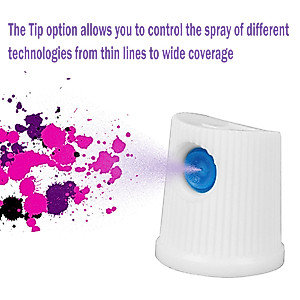 Spray Paint Caps-New Cap-Spray Can Nozzle-Spray Paint Nozzles for Rusto Spray Graffiti Art Supplies Spray Paint，Cans-Spray Paint Tips-25 Pack