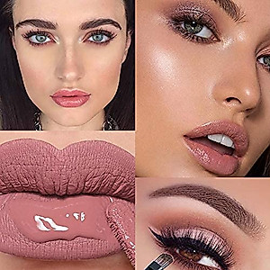 All in One Makeup Kit Makeup Kit for Women Full Kit Multipurpose Makeup Kit-Makeup Brush Set,Eyeshadow Palette,Lip Gloss Set, Makeup Bag,Eyebrow Pencil,Mascara and Face Makeup