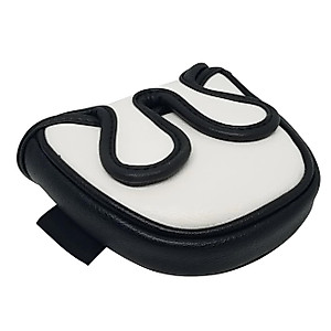 ReadyGOLF Hockey Goalie Mask Embroidered Putter Cover - Mallet