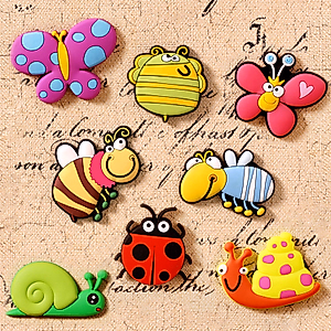 KOPADA Magnets for Kids,Insect Refrigerator Magnets for Toddlers 3+, Cute Fridge Magnets for Babies Gift
