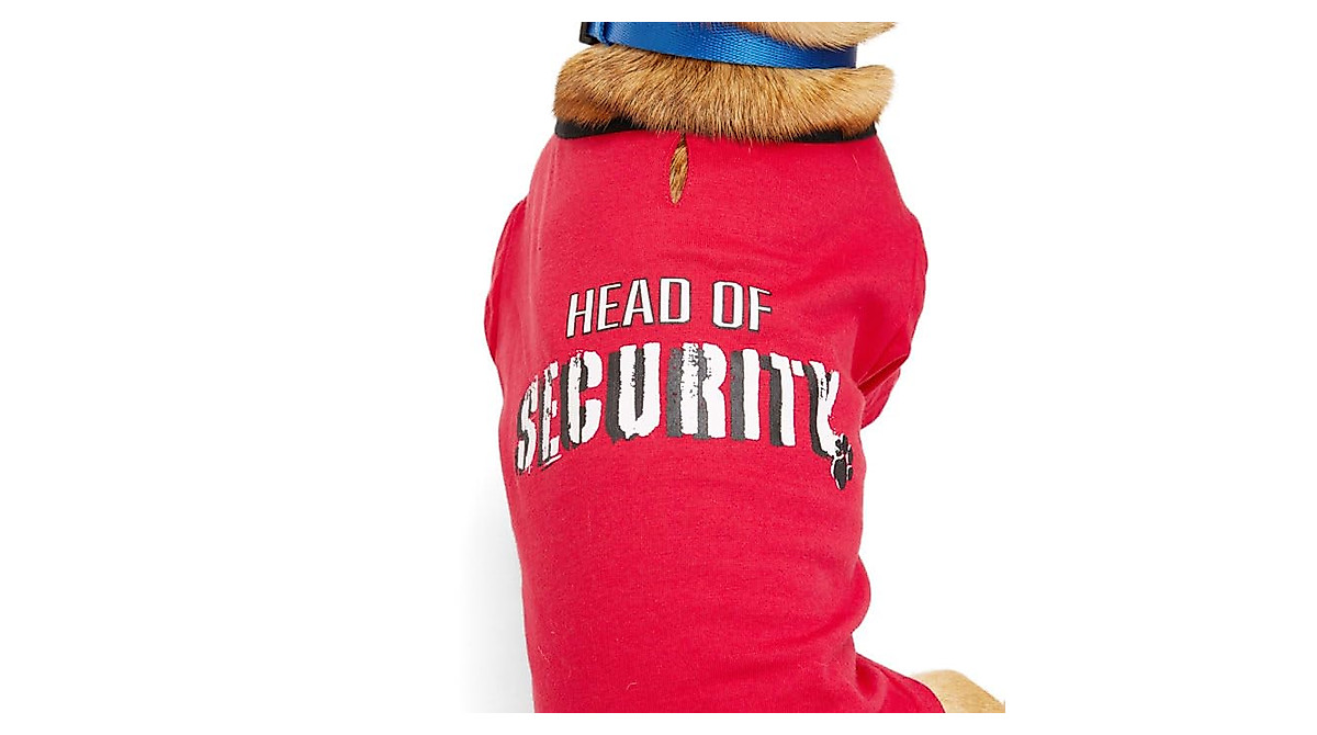 Stylish YOULY Head of Security Dog Tee for Large Dogs