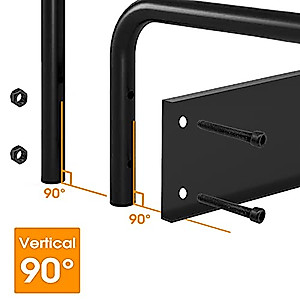 Eurmax USA Firewood Rack Outdoor Log Rack Holder Fireplace Heavy Duty Wood Stacker Storage Rack Holder Steel Tubular Wood Pile Racks Bonus Carry Bag and Strong Belt (8ft)