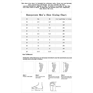 Honeystore Men's Leather Hollow Athletic Sandals Slip-on Roman Casual Shoes Light Brown 13.5 D(M) US Men