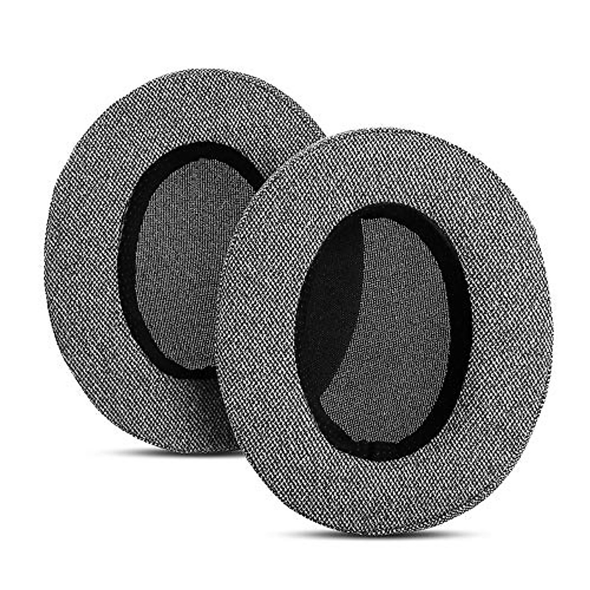YunYiYi Replacement Upgrade Earpad Cups Cushions Compatible with Monoprice SonicSolace Active Multimedia Studio Headphones Memory Foam (Gray)