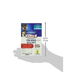 Adams Plus Flea and Tick Spot On for Dogs, Small Dog Flea Treatment, 5-14 Pounds, 3 Month Supply