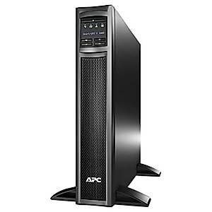 APC Network UPS, 1000VA Smart-UPS Sine Wave UPS with Extended Run Option, SMX1000C, Tower/2U Rackmount Convertible, Line-Interactive, 120V
