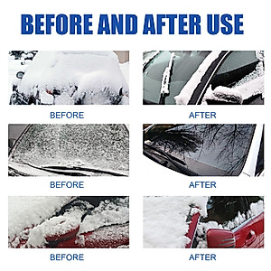 BIERELAOZI 2Pcs Defrosting DeIcer Spray, Winter Windshield DeIcer Snow Melting Deicing Agent, Windshield Removal Defrosting Snow Melting Agent, Antifreeze Snow Melting Agent Spray