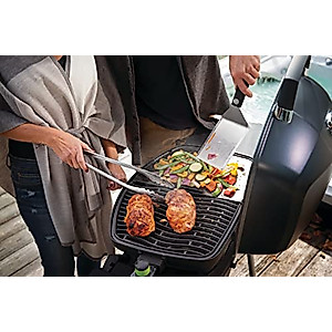 Napoleon BBQ Grill Accessory - Stainless Steel Spatutong - 55019-2-in1 Multitool, Easy To Use, Slide Lock, Dishwasher Safe, Integrated Tool Hanger