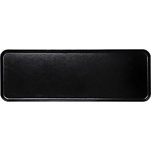 Carlisle 1030FMT309 Ebony 10-1/2" x 30" Market Tray