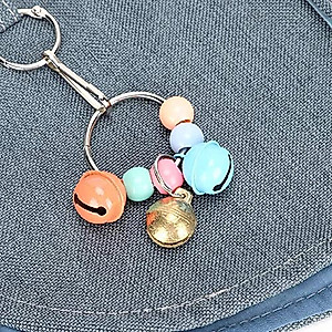 Parrot Anti-Scratch Bird Poop Shoulder Protector Bird Anklet Toys, Multi-Functional Bird Diaper Flight Suits Pee Pads Diaper Poop Shawl for Medium Cockatiel Parakeet Macaw (Shoulder Protector-Blue)