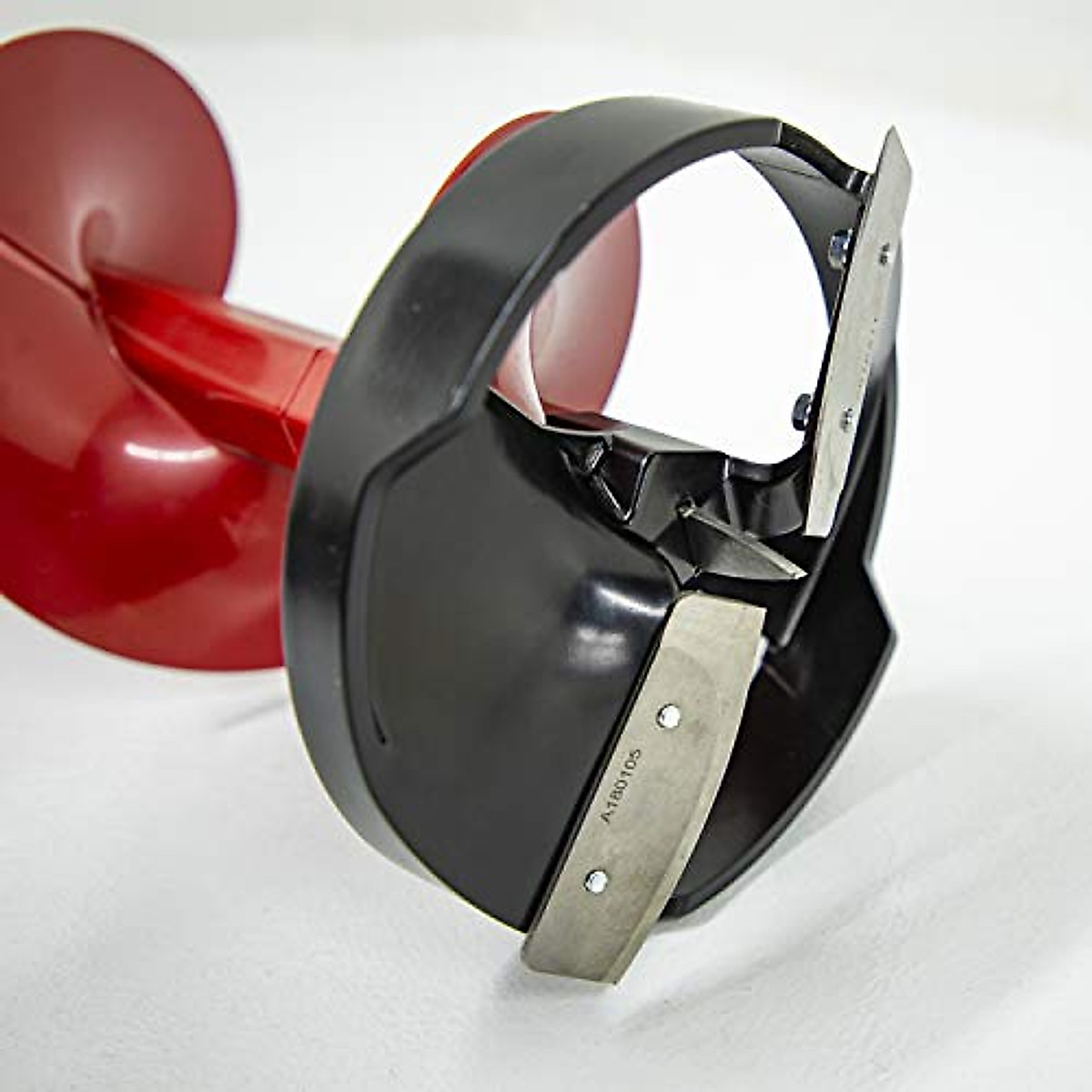 Eskimo 35600 Pistol Bit 8" Ice Auger Drill Adaptive Ice Auger Weighs only 3.9 Pounds, Centering Point, Redrills Old Holes Easily Extremely Fast Cutting, 42",3-Year Warranty