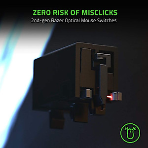 Razer Viper 8KHz Ultralight Ambidextrous Wired Gaming Mouse: Fastest Gaming Switches - 20K DPI Optical Sensor - Chroma RGB Lighting - 8 Programmable Buttons - 8000Hz HyperPolling - ESL Edition