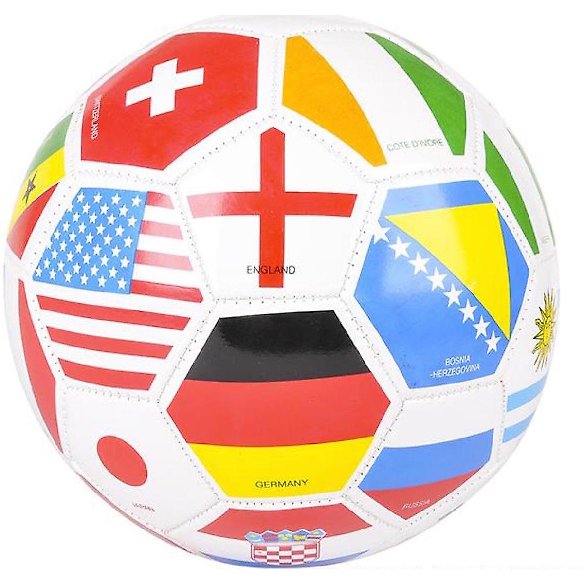 Full Sized World International Soccer Ball, mixed