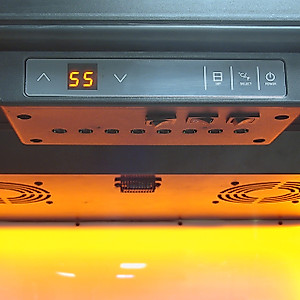 Vinotemp EL-300COMM Cellar Cooler Refrigerator, Built-in or Freestanding Wine Fridge with Touchscreen Temperature Control Glass Door and Safety Lock, 188 Bottle, Black