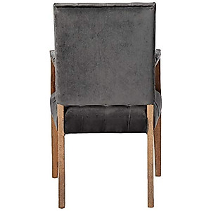 Christopher Knight Home Carolina Velvet Dining Chair, Charcoal