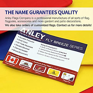 Anley Fly Breeze 3x5 Foot Philippines Flag - Vivid Color and Fade Proof - Canvas Header and Double Stitched - Filipino Philippine National Flags Polyester with Brass Grommets 3 X 5 Ft