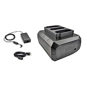 3-Slot Battery Charging Cradle Kit for MC9300, MC930B, MC930P Android Barcode Scanners | (Power Supply Included)