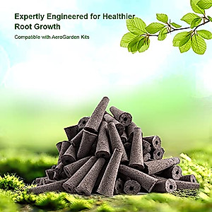 EVERECOO Grow Sponges, Starter Pods Compatible with Aero Garden,Refill Pods for Hydroponic Growing System, 50 Pack