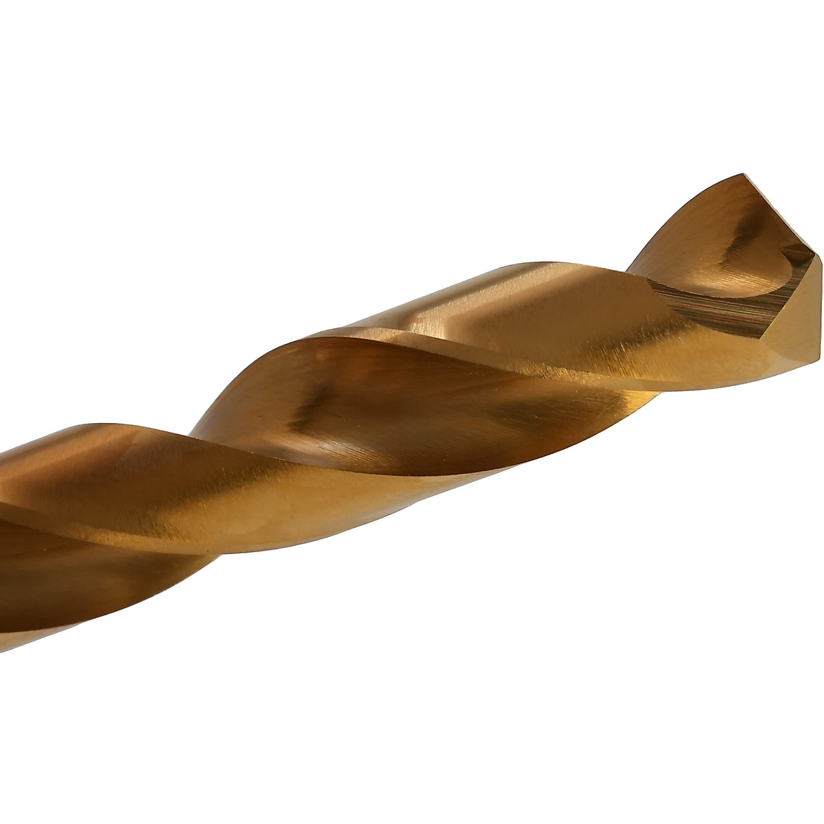 Chicago Latrobe 69870 2550 Series Cobalt Steel Jobber Length Drill Bit Set With Metal Case, TiN Coated, 135 Degree Split Point, Inch, 29-piece, 1/16" - 1/2" in 1/64" increments