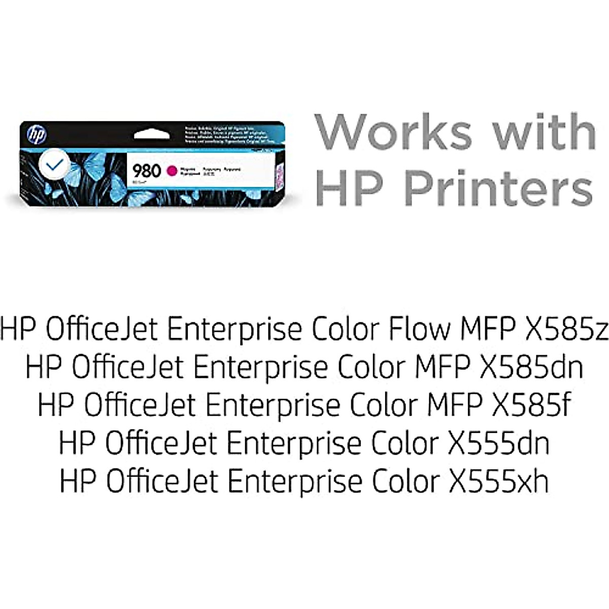 HP 980 | Ink-Cartridge | Magenta | D8J08A