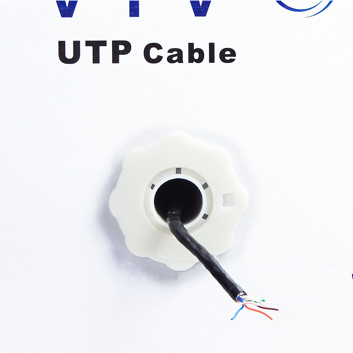 VIVO Black 1,000ft Bulk Cat5e, CCA Ethernet Cable, 24 AWG, UTP Pull Box, Cat-5e Wire, Waterproof, Outdoor, Direct Burial, CABLE-V003