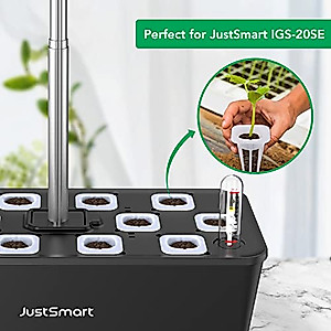 Seed Pods Kit for JustSmart IGS-20SE, Hydroponic Growing Kit, Grow Anything Kit with 12 pcs Grow Sponges, Grow Baskets, Grow Domes, and 1 Set of A&B Solid nutrients