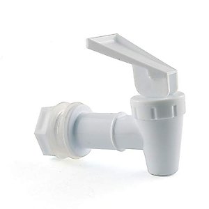 E-outstanding Water Tap 2PCS BPA Free Replacement Cooler Faucets Water Jug Ceramic Crock Spigot Spout Dispenser Valve White