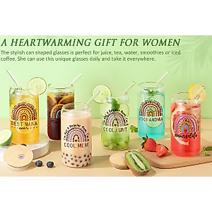 Christian Gifts for Women Faith, Inspirational Gifts Religious Gifts for Women, Catholic Spiritual Gifts Birthday Christmas Gifts for Women Mom Sister Best Friends Wife Coworkers w/ 16Oz Can Glass Cup