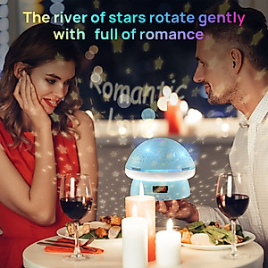 Toys for 3-8 Year Old Girls,Timer Rotation Star Night Light Projector Kids Twinkle Lights, 2-9 Year Olds Girl Gifts Kawaii Birthday Easter Gifts for Kids,Gift for Teen Toddler Baby Girls (Blue)