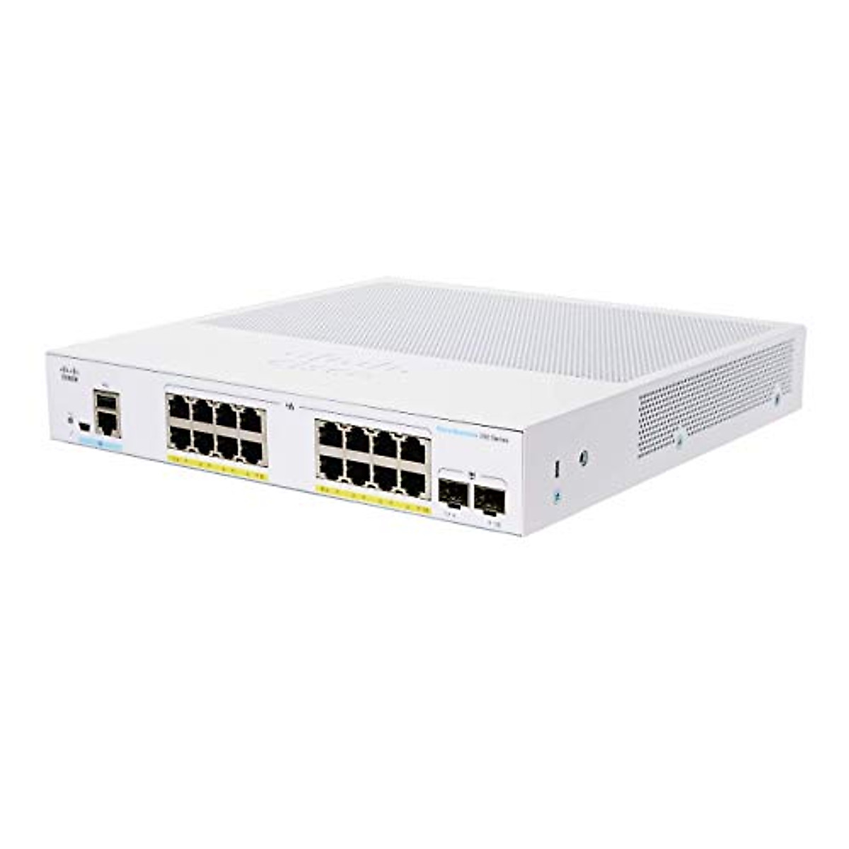 Cisco Business CBS250-16P-2G Smart Switch | 16 Port GE | PoE | 2x1G SFP | Limited Lifetime Protection (CBS250-16P-2G-NA)
