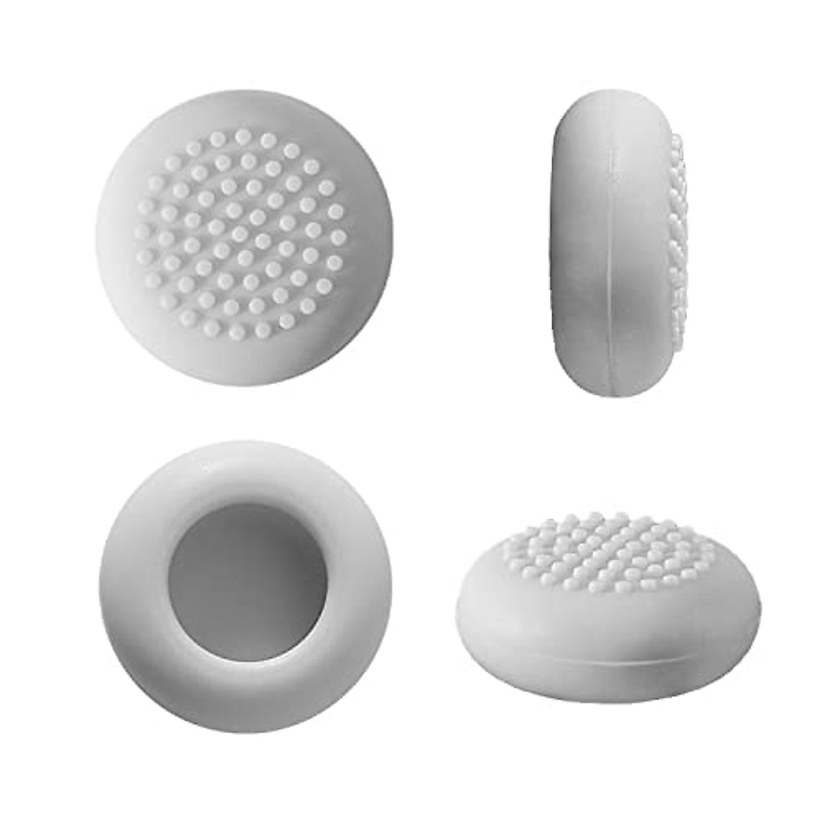 (2 Sets) Miimall Compatible for Playstation VR2 Controller Cover, Soft Anti-Slip Controller Rubber Silicone Protector Case Cover for PSVR2, Joystick Caps for PS VR2 Thumb Grip Caps-Black