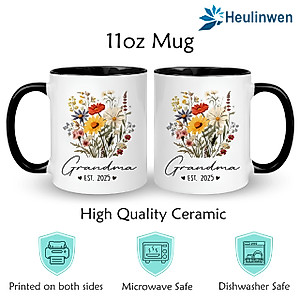 Promoted To Grandparents 2025 Mug Set, Baby Announcement Gifts For Grandparents, Grandma And Grandpa Pregnancy Announcement Gift, 1st Time Grandma Grandpa Gifts, New Grandparents Gifts First Time 2025